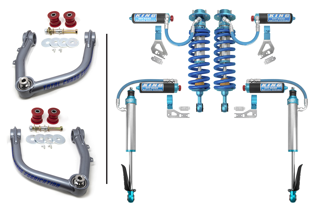 Uca W/ Front And Rear 2.5 Inch Diameter Adjustable Shocks - 3rd Gen Sequoia