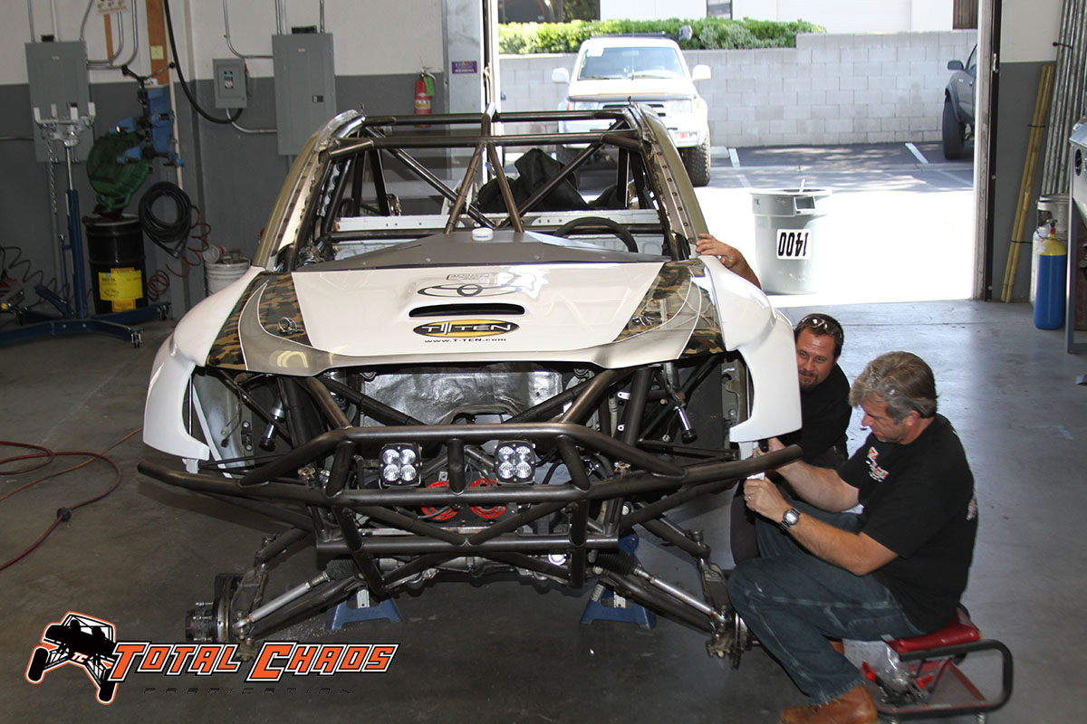 TOTAL CHAOS Race Tacoma - Roll Over Rebuild | TOTAL CHAOS FABRICATION